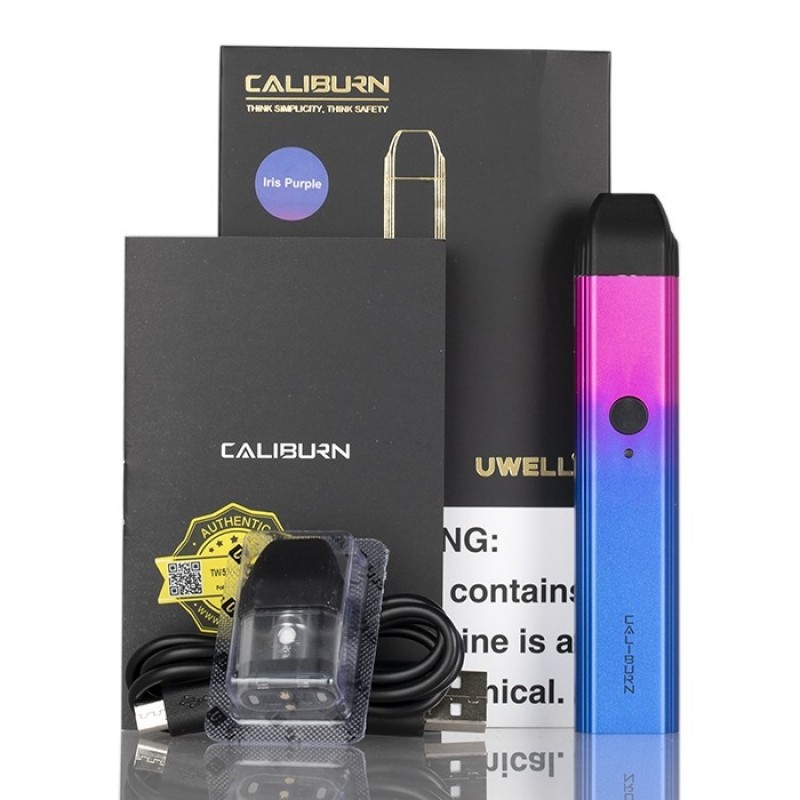Uwell Caliburn Pod System 11W 520mAh (Pod Included)